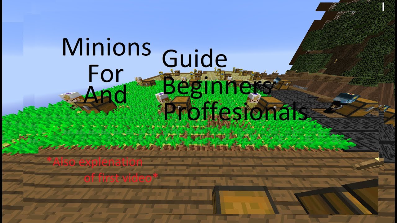 Beginners guide to minions and how to upgrade them - YouTube