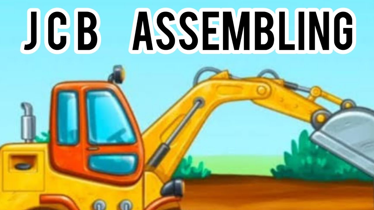jcb assembling | roads construction vehicle - YouTube