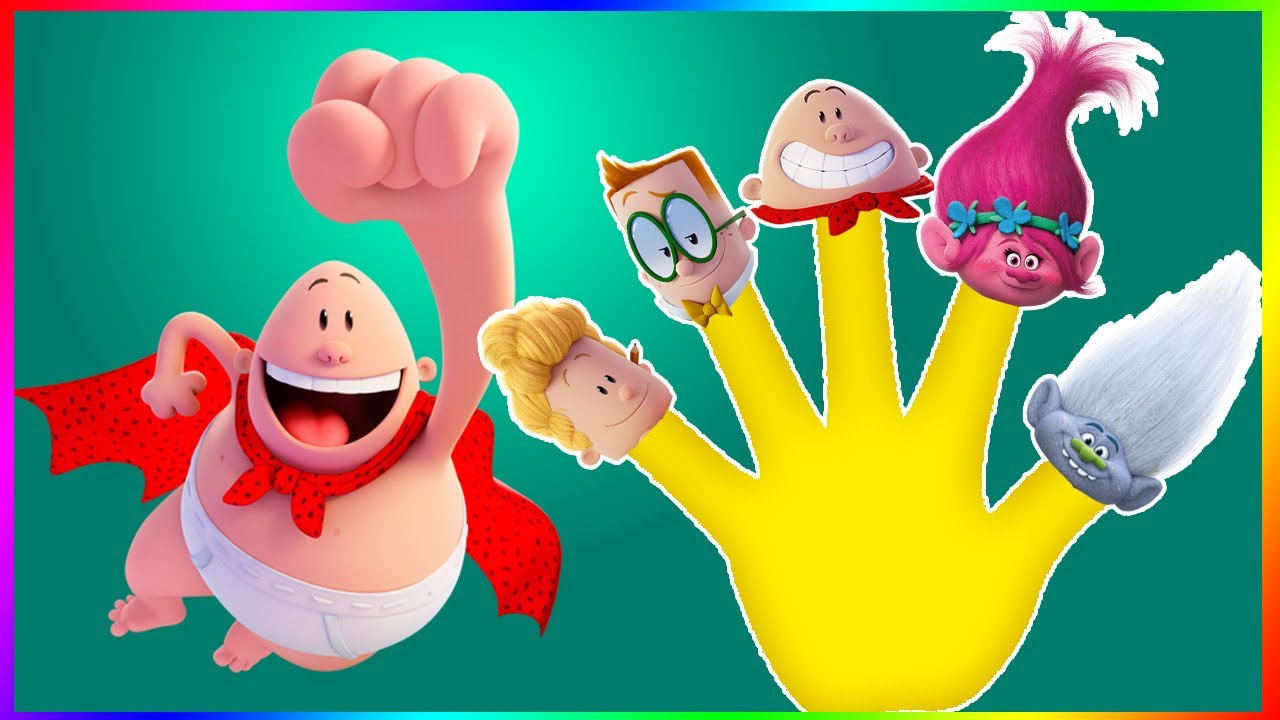 Trolls Finger Family Songs Mix | Trolls daddy finger song collection ...