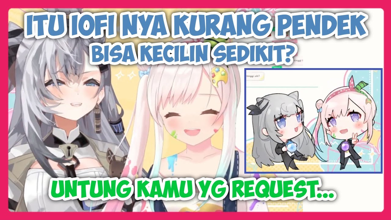 Zeta Protes "IOFI nya kurang Pendek"【IOFI / ZETA】 - YouTube