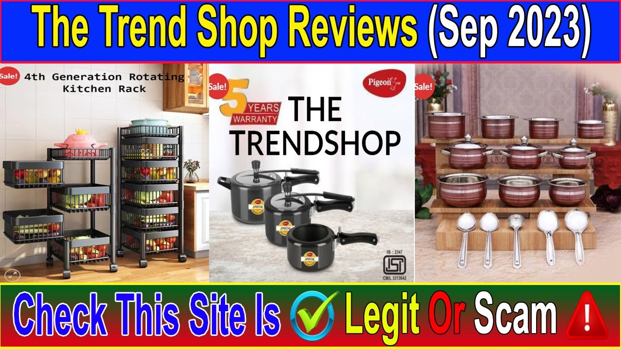 The Trend Shop Reviews (Sep 2023) Real Or Fake Site | Watch this Video ...