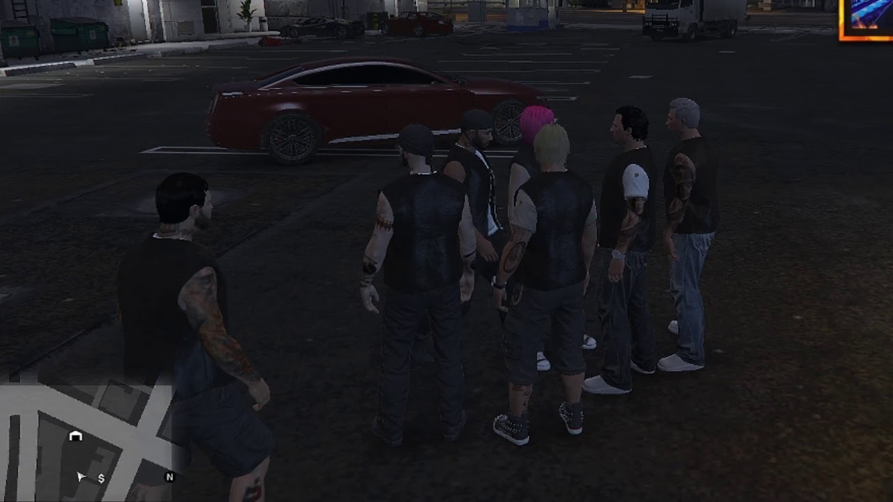 (SixV) Schlägerei und RIESEN Copeinsatz- Gta 5 RP -LostMc - YouTube