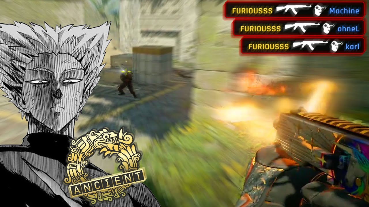 FURIOUSSS SHOWS his ANCIENT PLAYER ROUTINE - YouTube