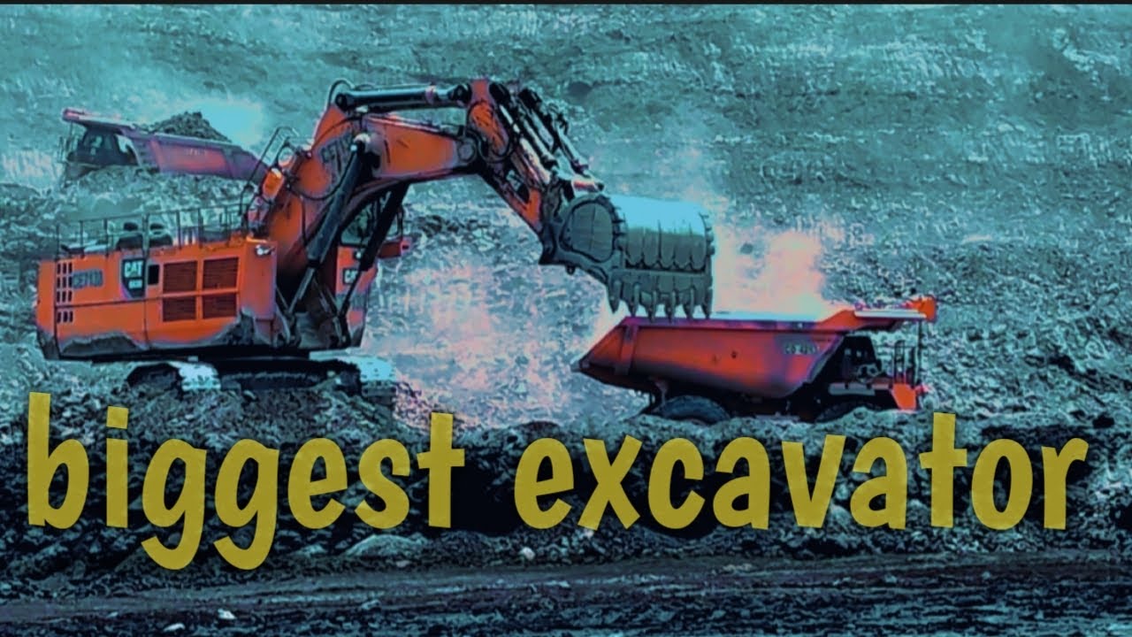 Mengagumkan melihat excavator super besar bekerja excavator loading ke ...