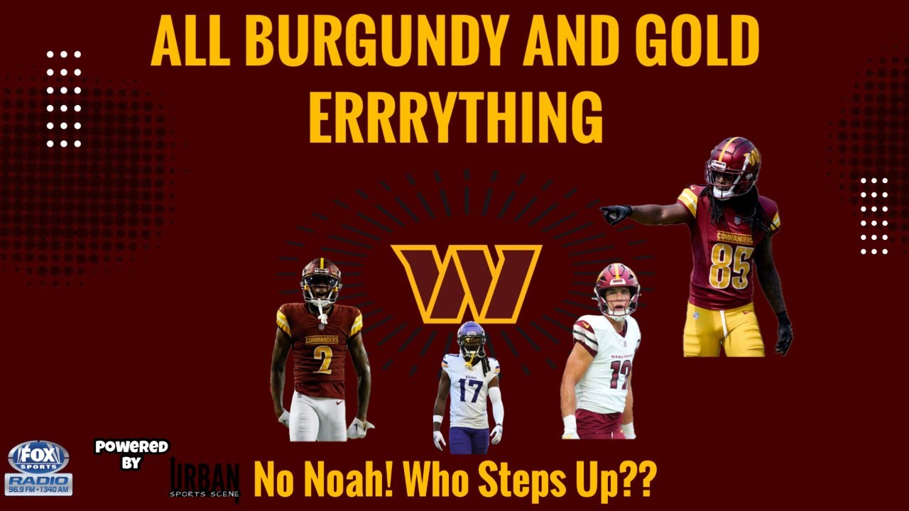 Who Steps Up for the Washington Commanders With Noah Brown Out? - YouTube