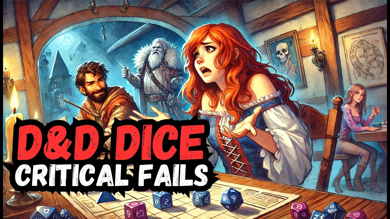 The Most DEVASTATING D&D Dice Fails EVER... or nah? - YouTube