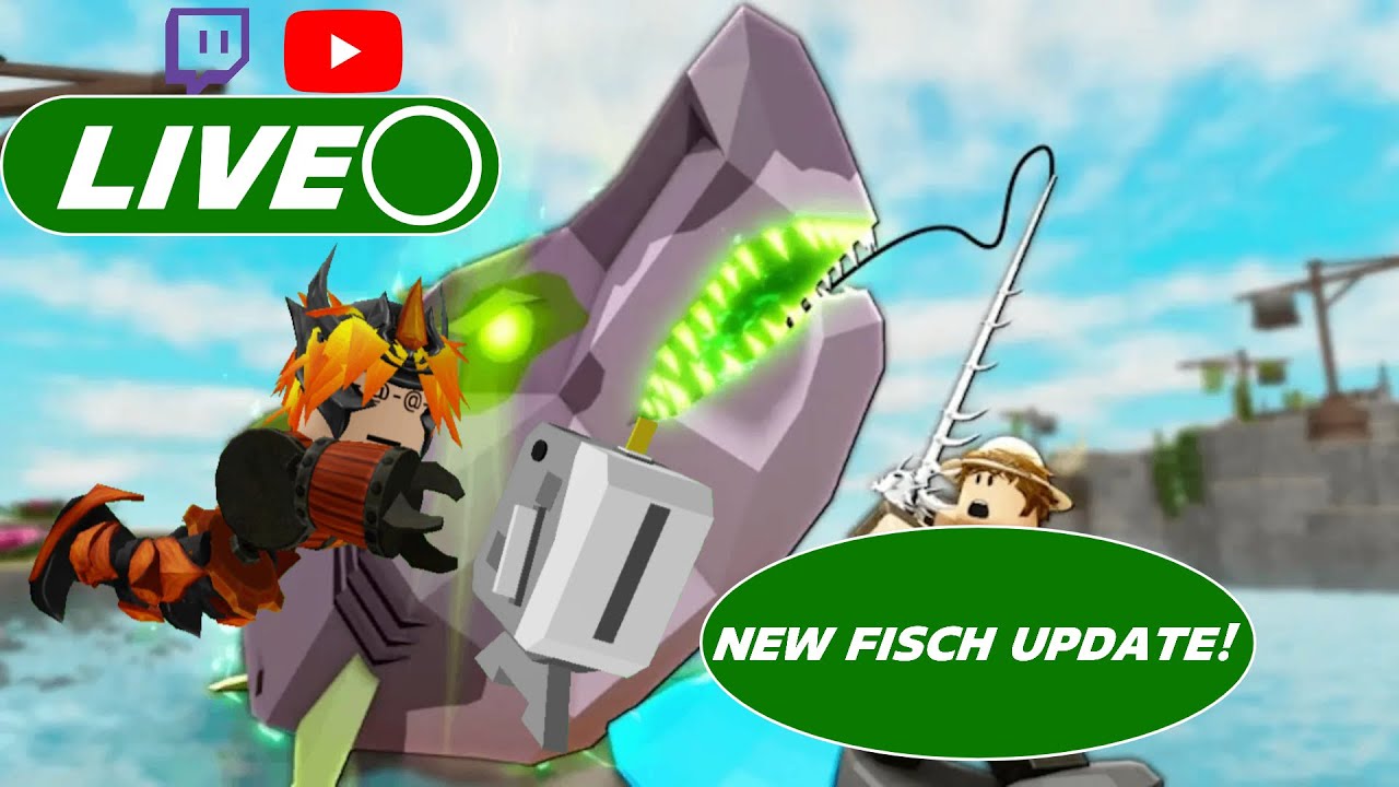 NEW FISCH UPDATE LIVE WITH VIEWERS!!!!!! - YouTube