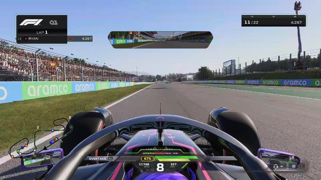 F1 24_My Team Season 1 Ryan Racing Spain Qualifying Round 10 - YouTube