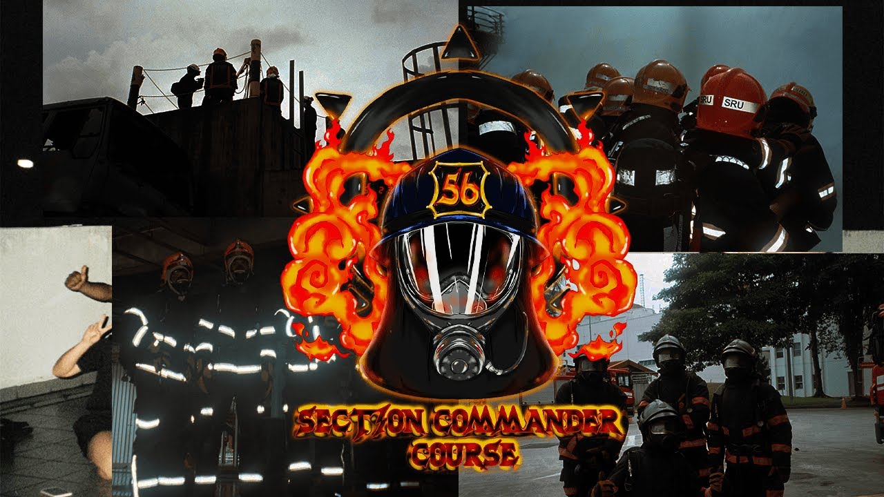 SCDF 56th Section Commander Course - YouTube