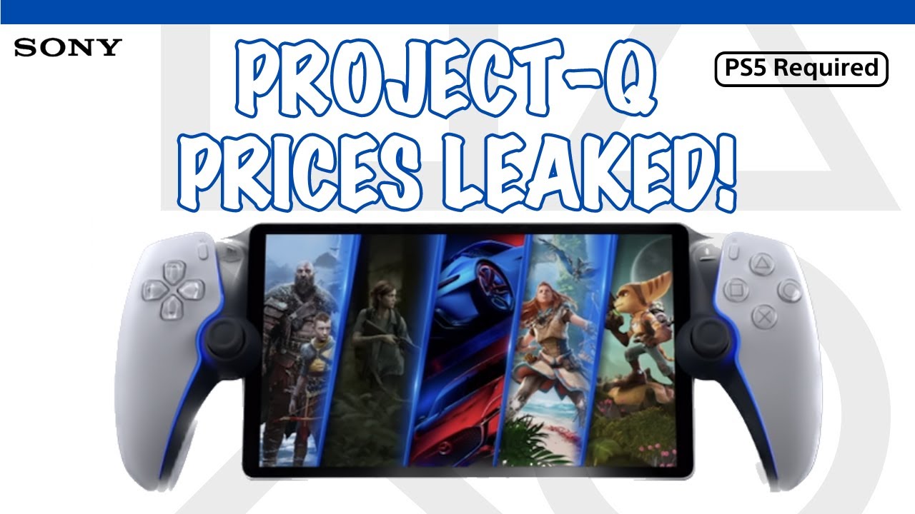 PlayStation 5 Project Q Prices Leaked! - YouTube