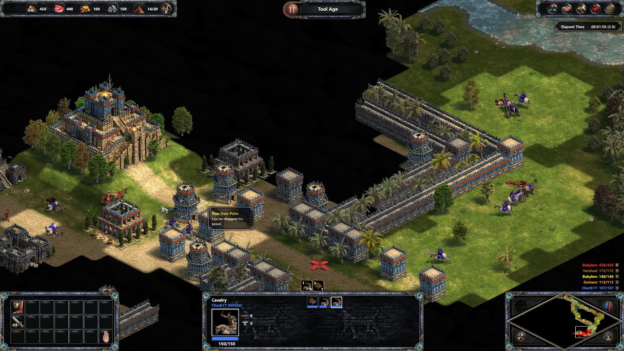 AoE DE: Hittites: Raid on Babylon Hardest - 2:38 - YouTube