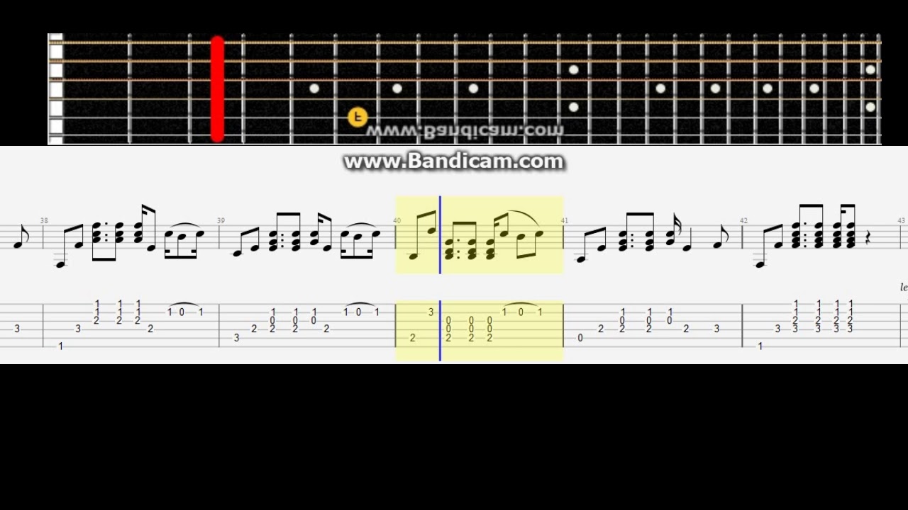 James Blunt - You're Beautiful # Acoustic tabs guitar lesson note - YouTube