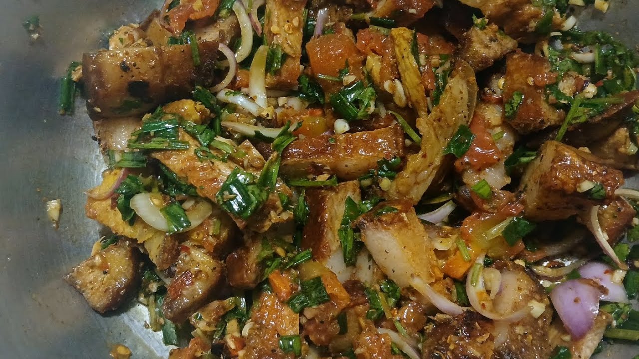 Pork chhoila /sungurko masuko chhoila recipe - YouTube
