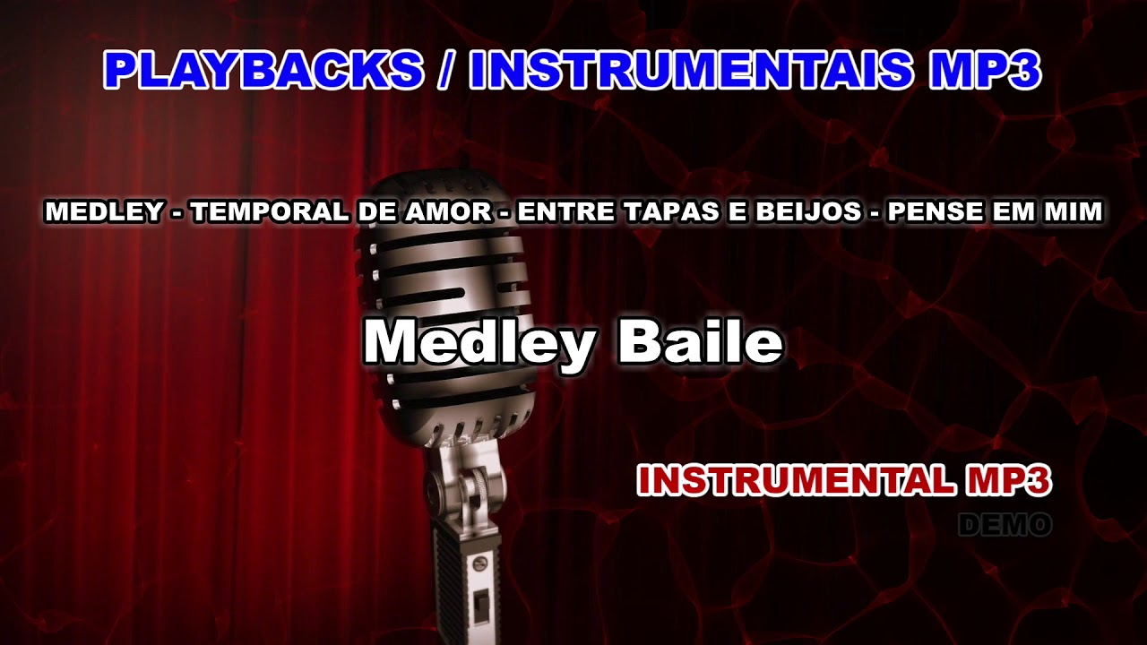 Playback / Instrumental Mp3 - MEDLEY MÚSICAS DE BAILE - Medley Baile ...