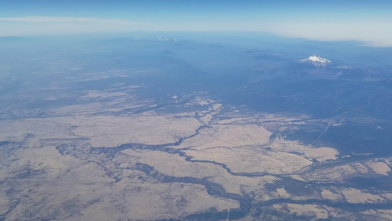 Fly over Washington State in southwest airlines 737 - YouTube