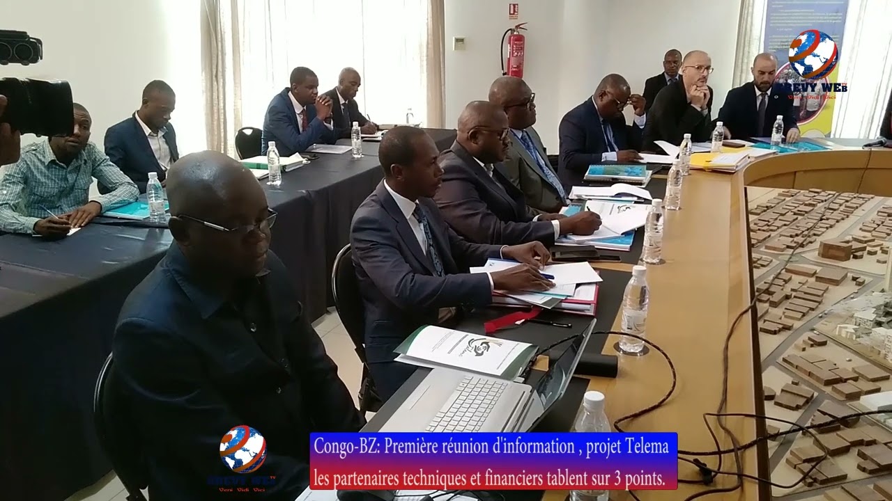 Congo-BZ : projet Telema, première réunion d'information. @GREVY WEB TV ...