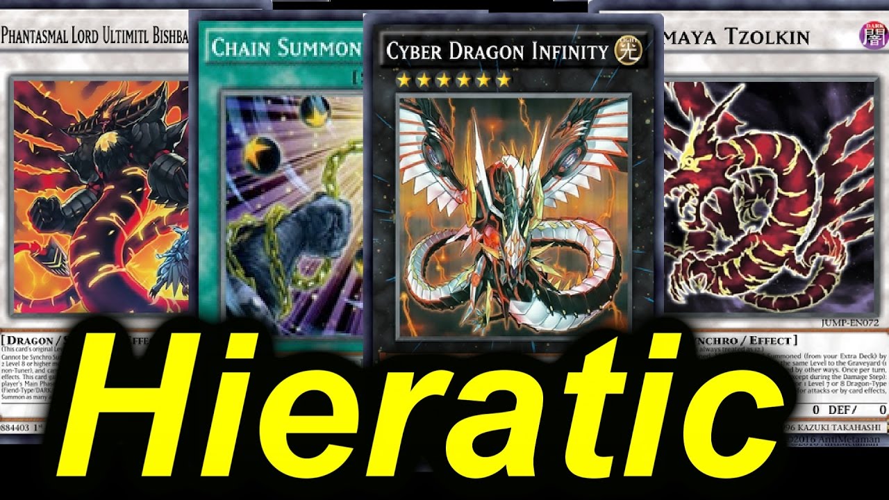 Chain Summon - 1 Card Cyber Dragon Infinity - Tzolkin Hieratic [YuGiOh ...