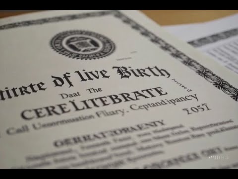 CERTIFICATE OF LIVE BIRTH, 56F FORMS, AND TRUST FILINGS IN ADMINISTRATIVE AND PRIVATE CAPACITIES