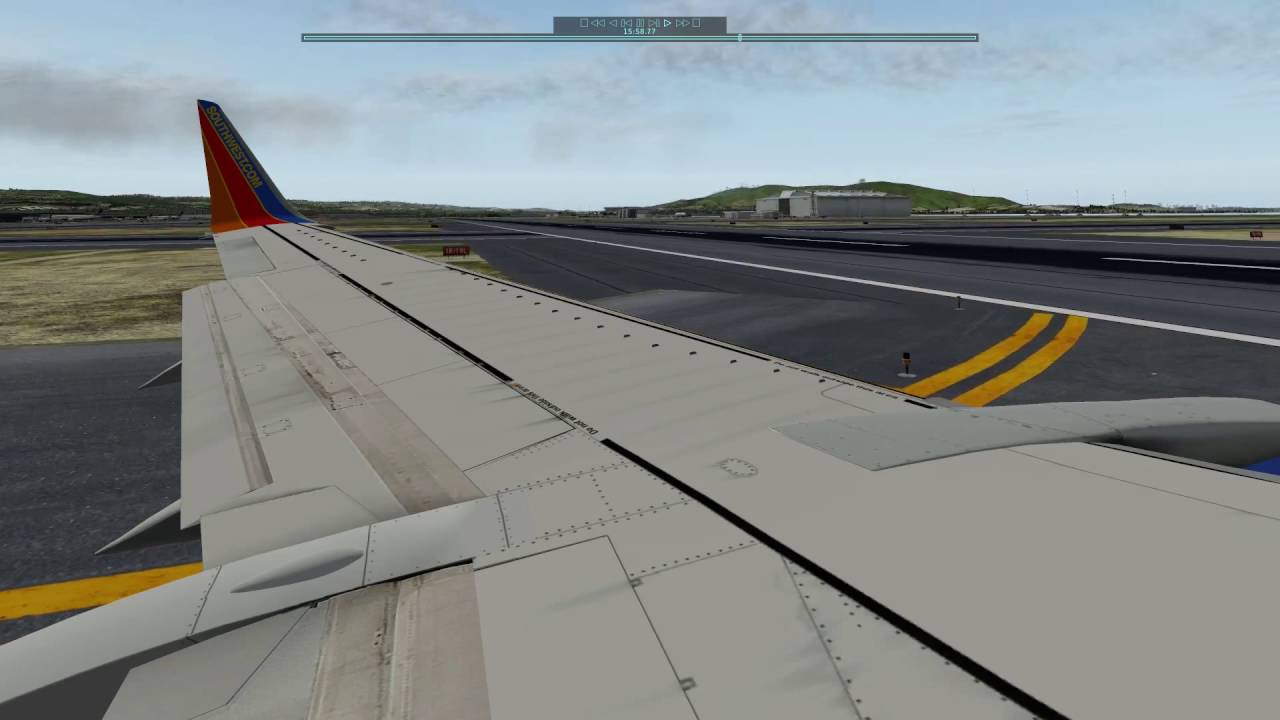IXEG 737 KSFO Pushback, Engine Start, Taxi & Takeoff - YouTube