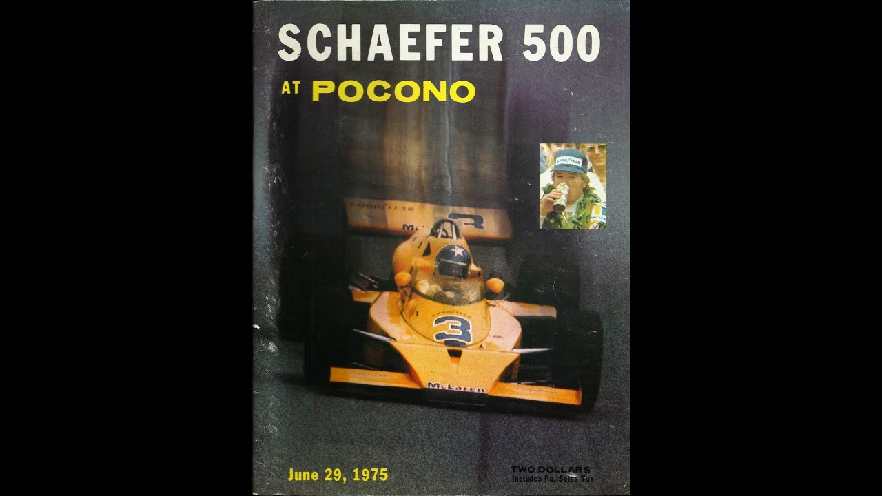 1975 USAC Champ Car Series Schaefer 500 at Pocono International Raceway ...