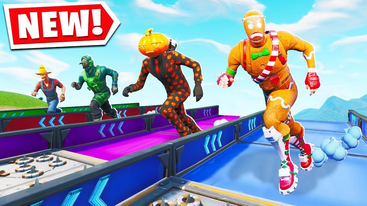 4 Player DeathRun Race FT (TS FlowerHY,TS Pikagir) - YouTube