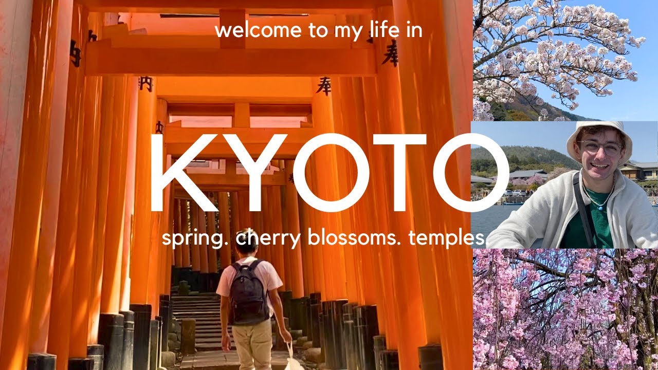 Spring in Kyoto | Cherry Blossom Hunting + Fushimi Inari 1000 Gates ...