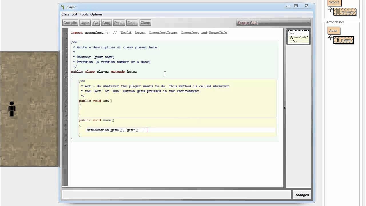 Java Game Development - Moving and object - YouTube