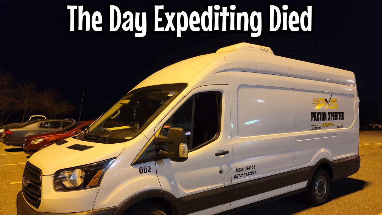 Don’t be EMOTIONAL be INFORMED, driver! Expediting in a Van - YouTube