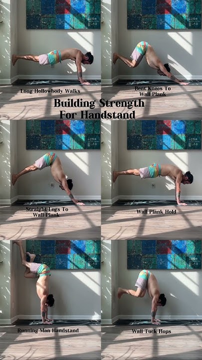 Building handstand strength - YouTube