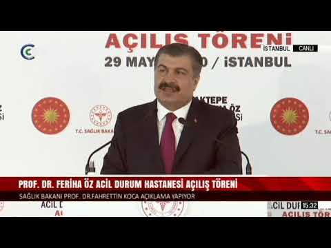 Prof. Dr. Feriha Öz Acil Durum Hastanesi Açılış Töreni