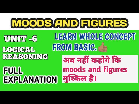 LEC-1/MOODS AND FIGURES/CATEGORICAL SYLLOGISM/UNIT-6/LOGICAL REASONING ...