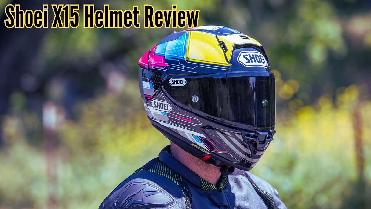 Shoei X15 Helmet | Shoei X 15 Helmet Review - YouTube