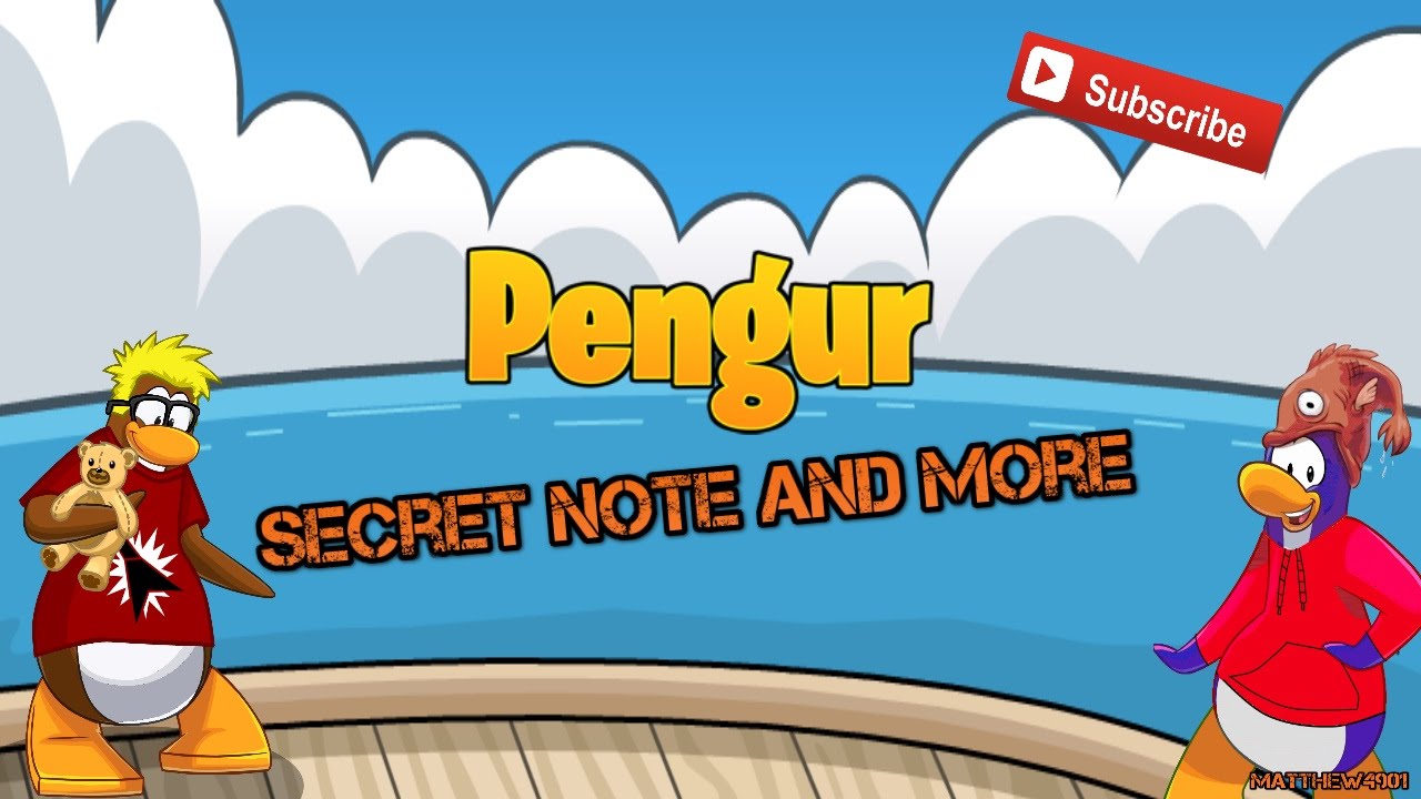 Pengur discovering a secret note and more w/ Friends! - YouTube