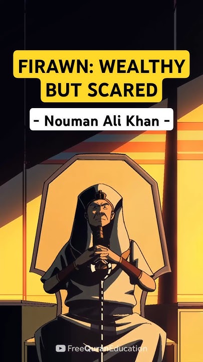 🤔 Strange Contradiction about Fir'awn | Nouman Ali Khan | Inspiring ...