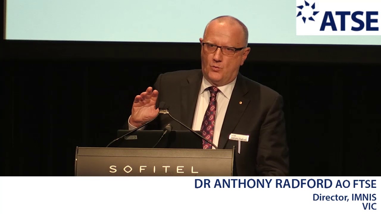 ATSE 2017 New Fellow: Dr Anthony Radford AO FTSE - YouTube