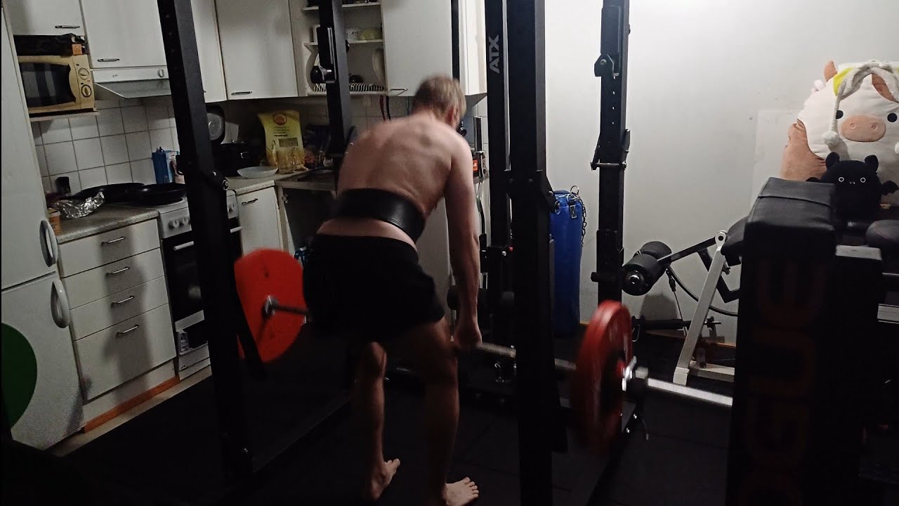 132kg x4 Deadlift @87kg - YouTube