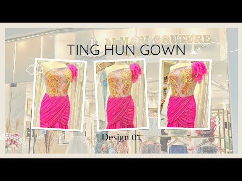 TINGHUN GOWN | Vibrant in Pink - YouTube