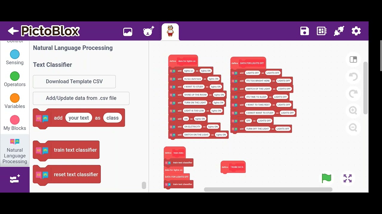 Text Classifer with Natural Language Processing || PICTOBLOX || - YouTube