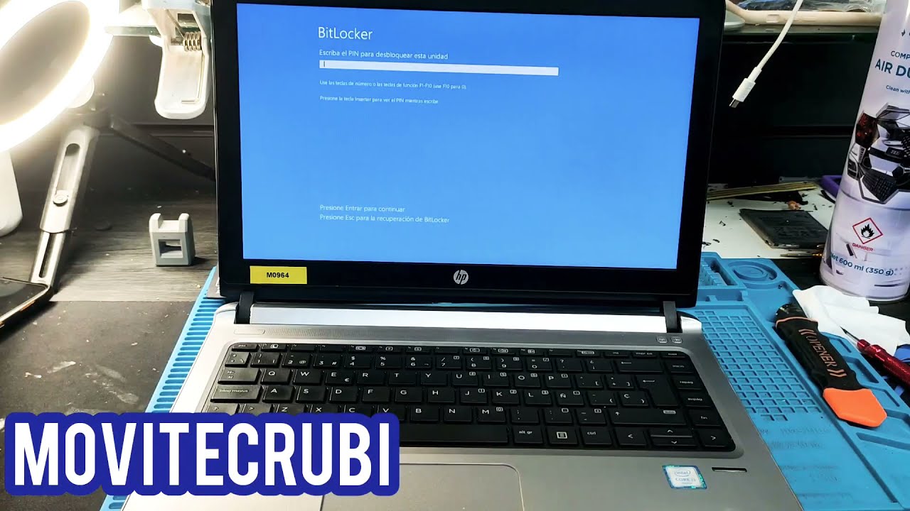 HP con bitlocker. 🤯 - YouTube
