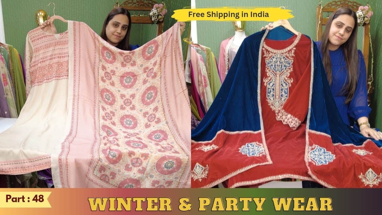 38 to 50 Size | Designer Winter wear | Wedding wear | Party wear ...