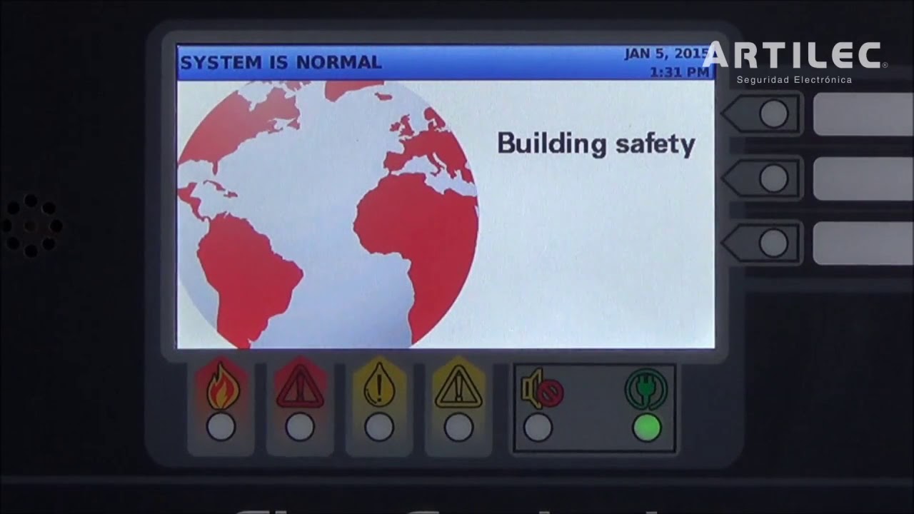 Simplex 4007ES: Cómo usar la interfaz de operador del panel frontal ...