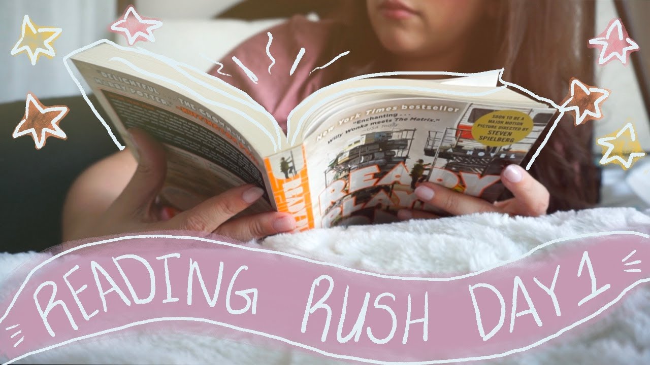 Reading Rush Day 1! | Ready Player One, Video Games, and Reading ...