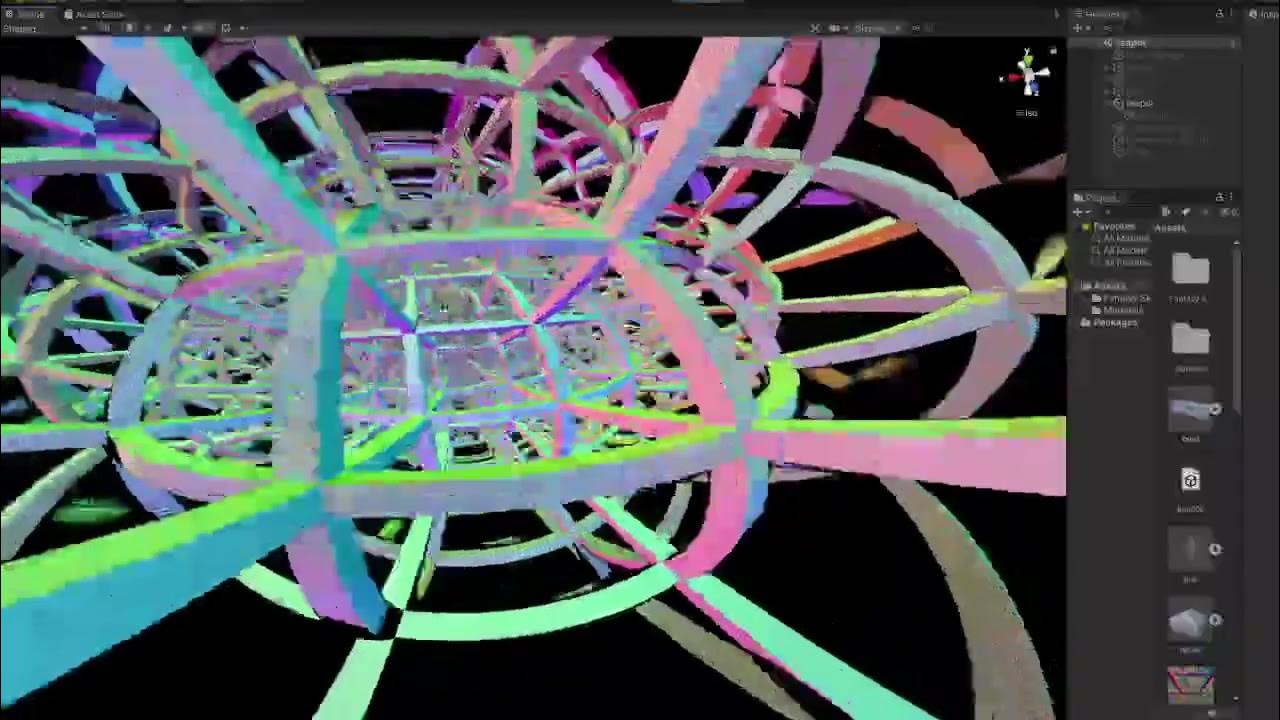 [wip] mobius shader by ray marching - YouTube