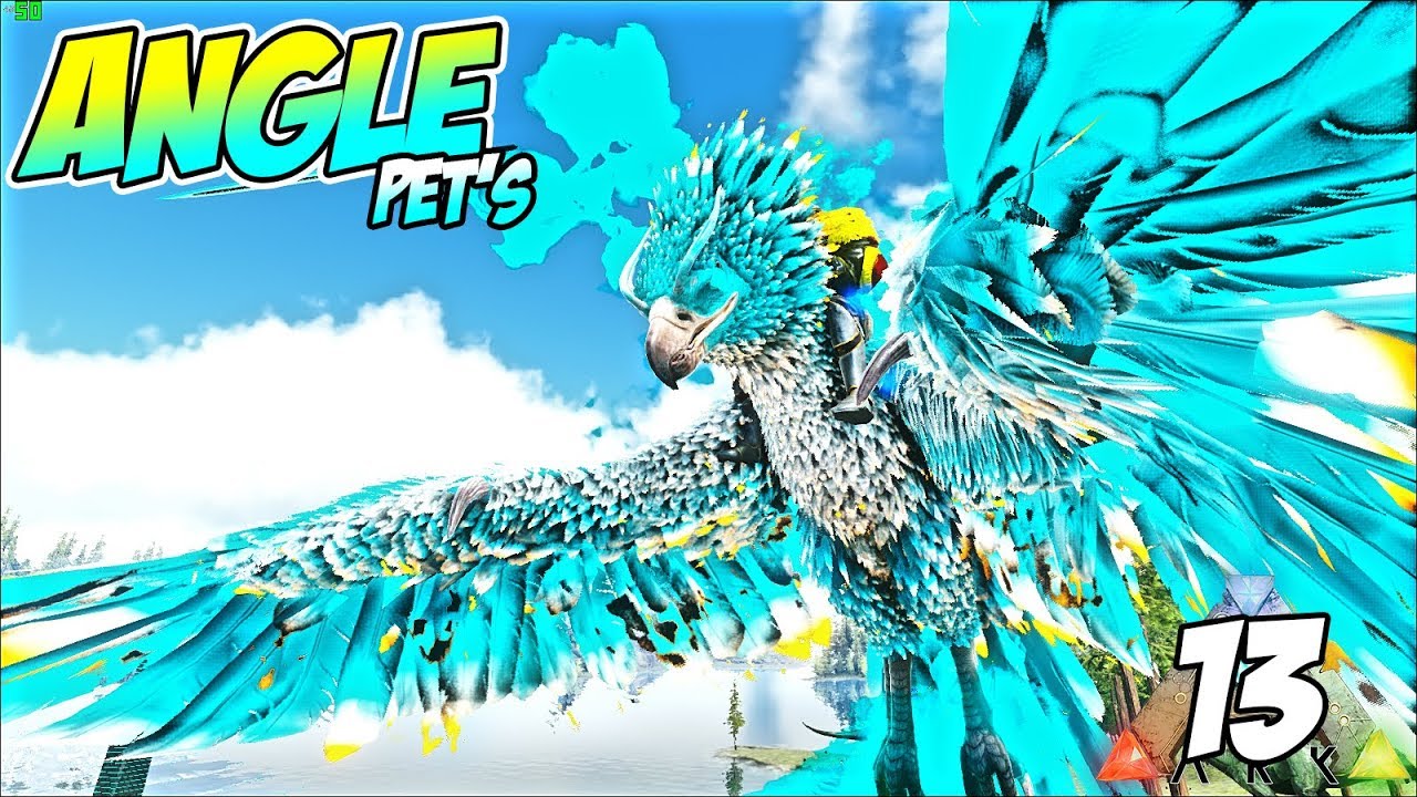 Blue Phoenix Myth Angle Pet's - ARK Valguero Indonesia #13 - YouTube