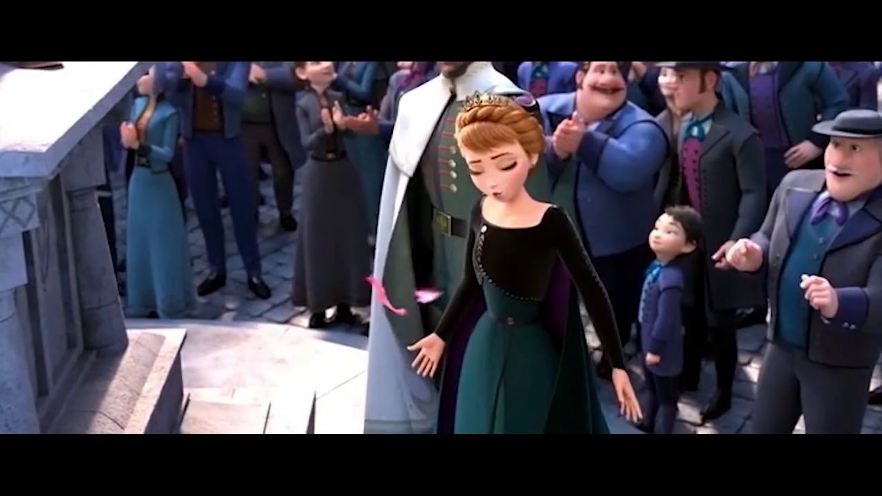 Отрывок из мультфильма Холодное Сердце 2 | Анна Передаёт письмо Эльзе ...