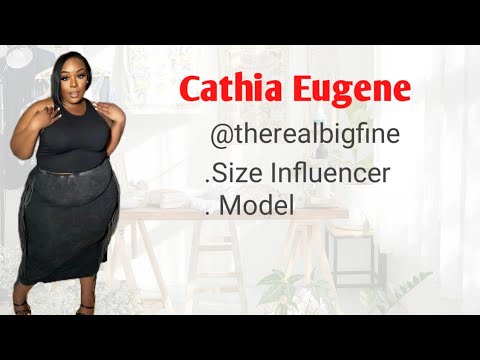 Cathia Eugene Biography Facts | Size Influencer - YouTube
