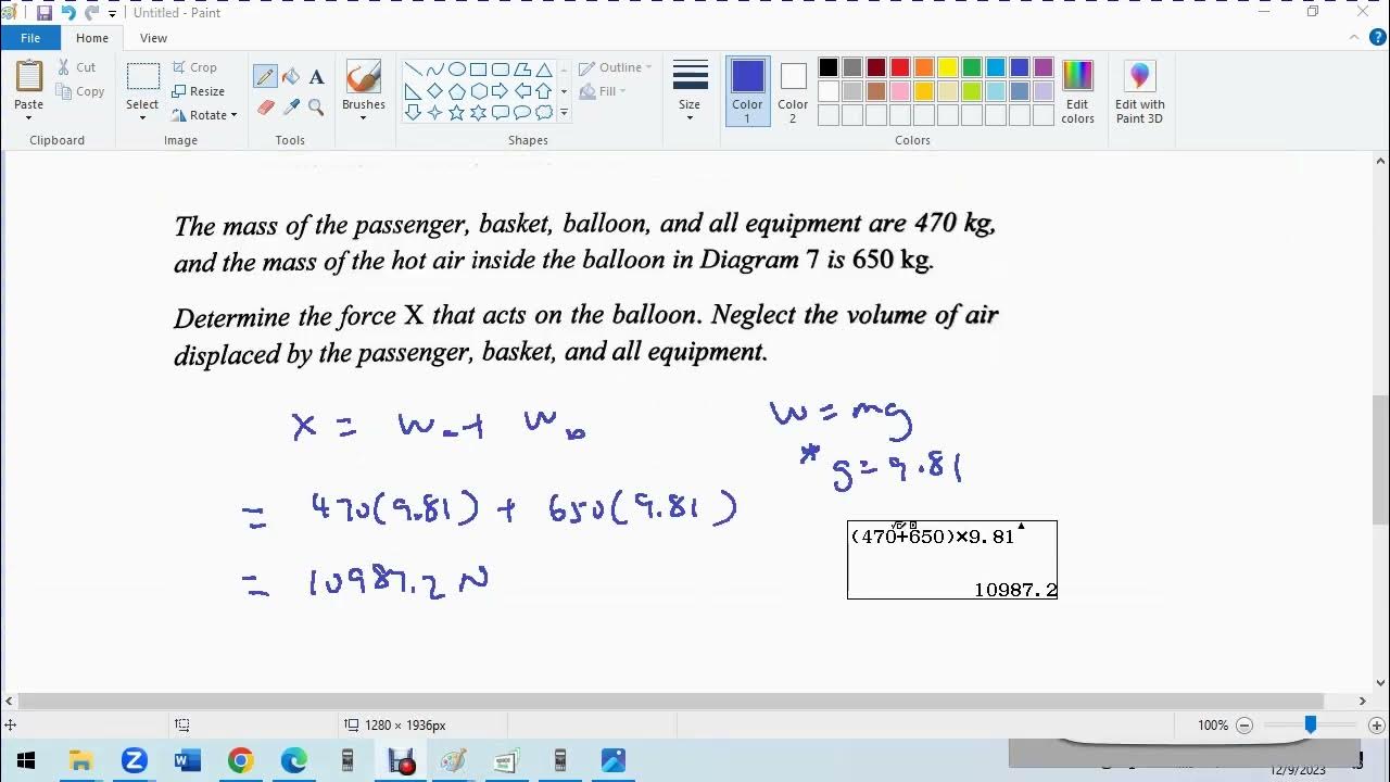 Physics SBP 2023 P2 Q7 F5 C2 Buoyant Force - YouTube