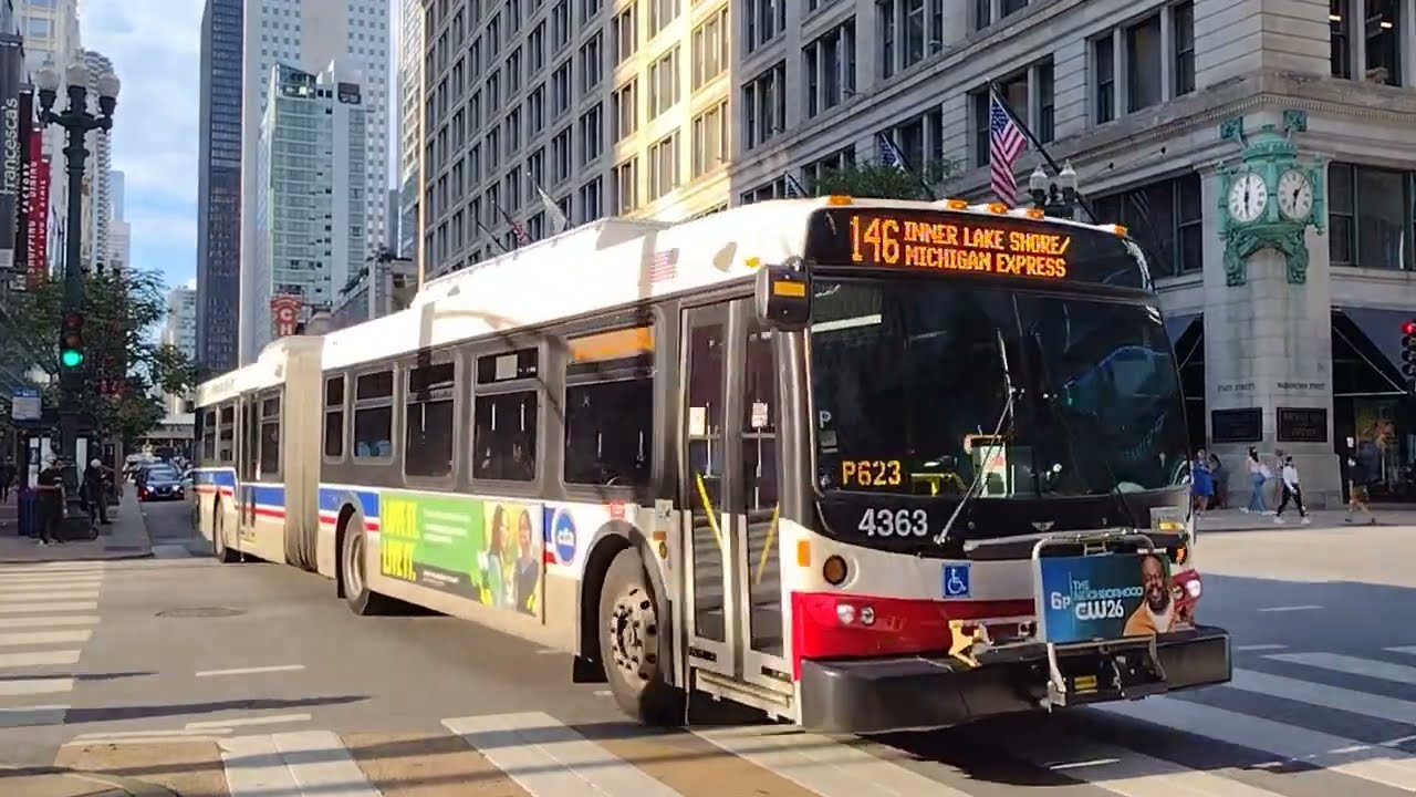 Chicago Transit Authority 2012-13 New Flyer Industries D60LFR 4363 on ...
