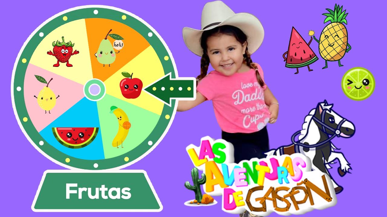 LA RULETA DE LAS FRUTAS Cap. 5 #infantil #niños #gastón #caballos # ...