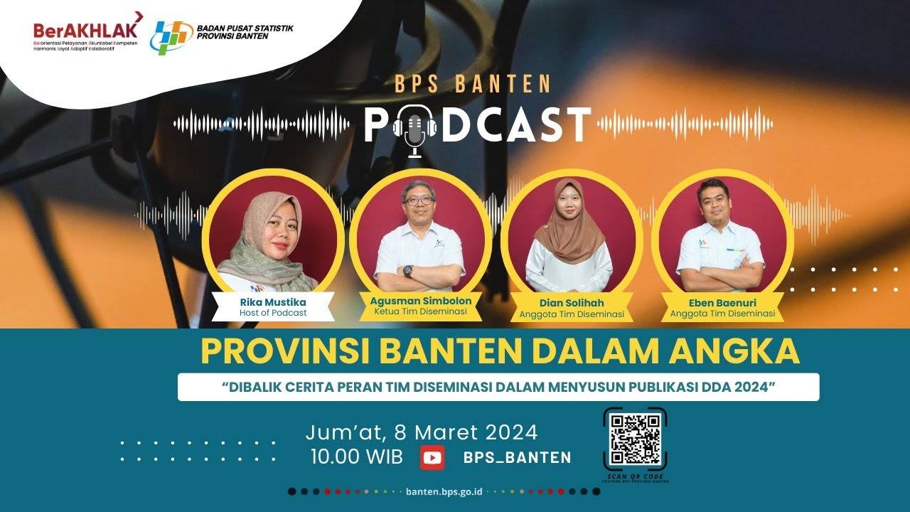 BPS BANTEN PODCAST "Provinsi Banten Dalam Angka" - YouTube